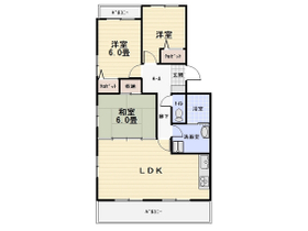 UBe 1st （ウベファースト） / 3階 3LDK 70m2 築20年 | 【朝日土地建物】宇部市･山陽小野田市の不動産情報サイト【賃貸・売買・売却査定・管理】